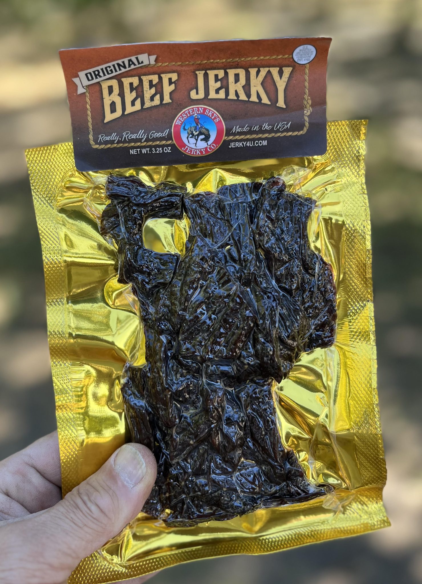 Original Beef Jerky – Classic Salt & Pepper Flavor, No MSG Jerky